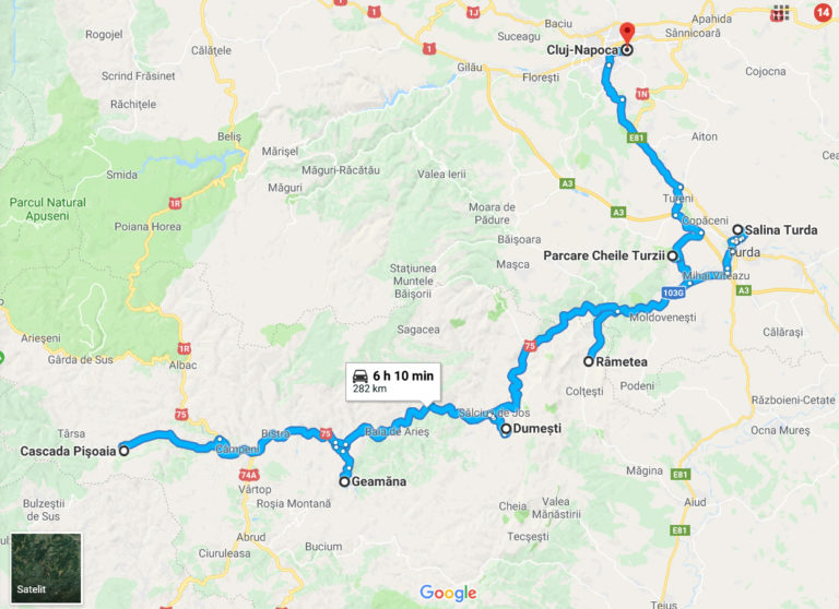 Itinerariu pe Valea Arieșului, Transilvania - Un An HaiHui